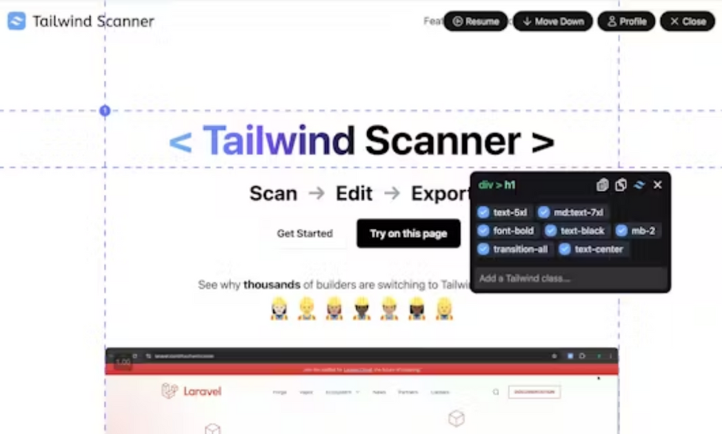 Tailwind Scanner Your Single Developer Tool For Tailwind Css Steemhunt